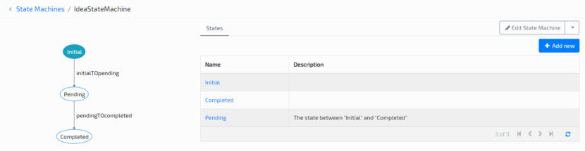 New feature: State Machines - OMNIA Low-Code Development Platform